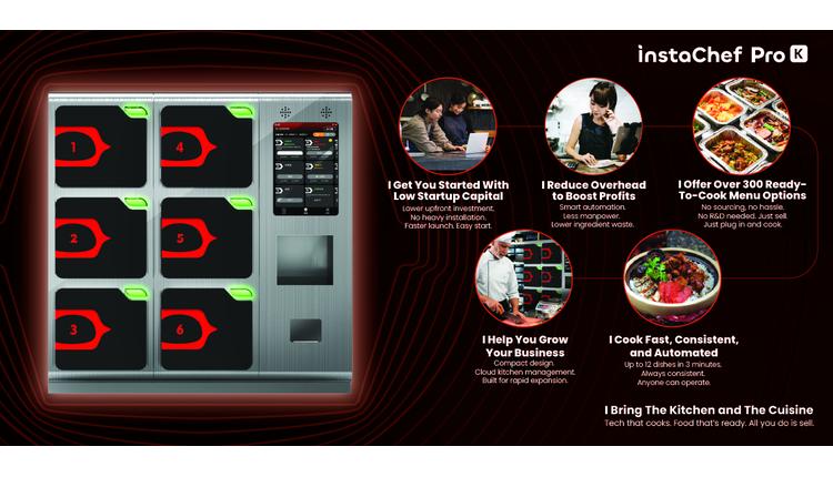 InstaChef unveils AI-powered kitchen at FHA 2025