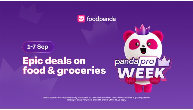 Foodpanda offers 40% off in September