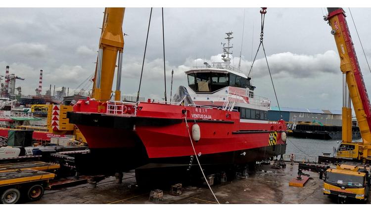 Strategic Marine delivers second crew transfer vessel to Taiwan